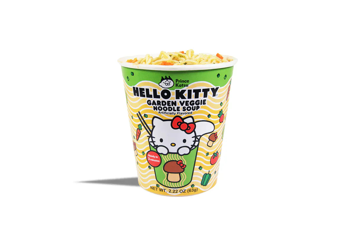 Hello Kitty Garden Veggie Noodles Soup – Exotic Snack Guys Dallas