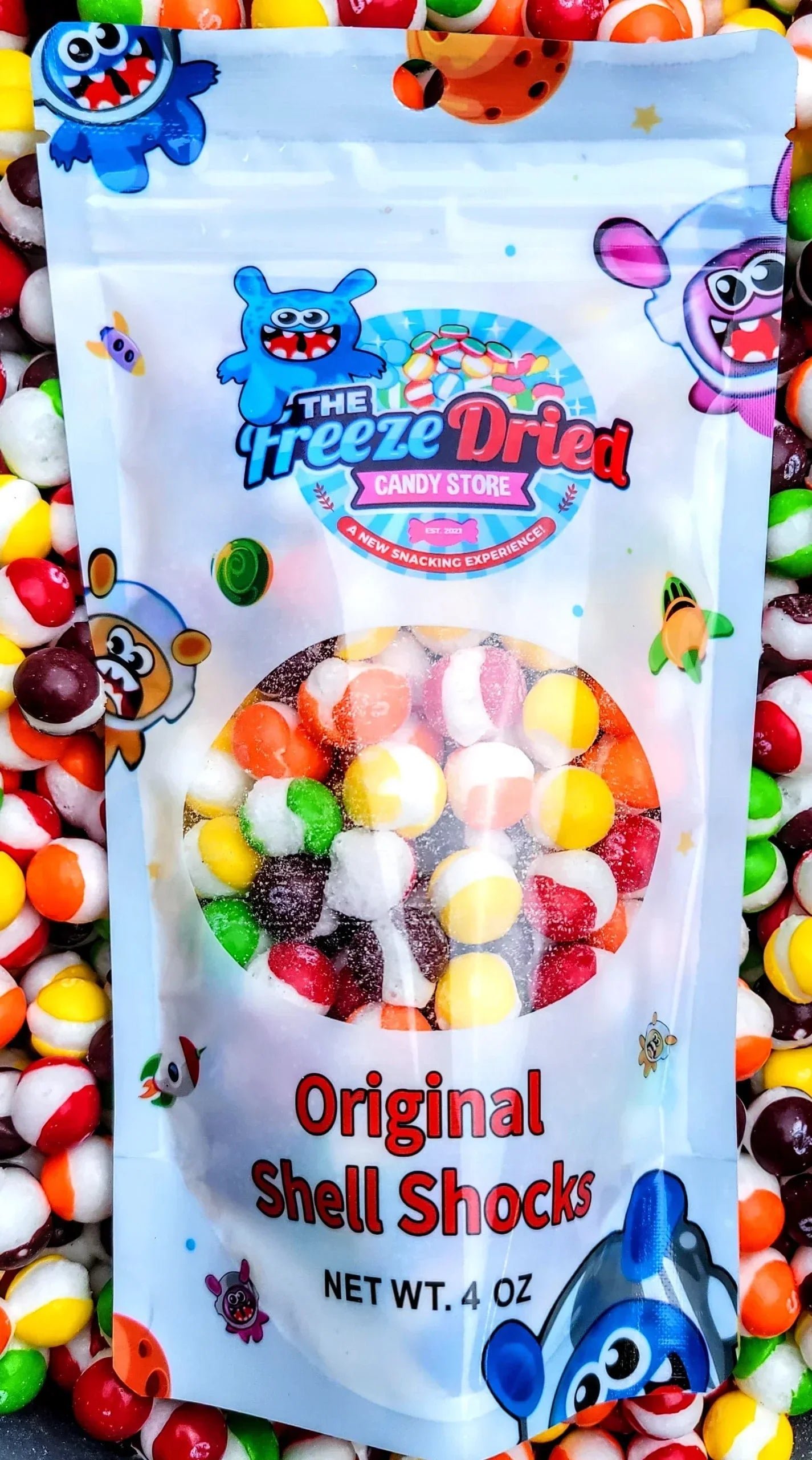 Freeze Dried Orignal Shell Shocks – Exotic Snack Guys Dallas
