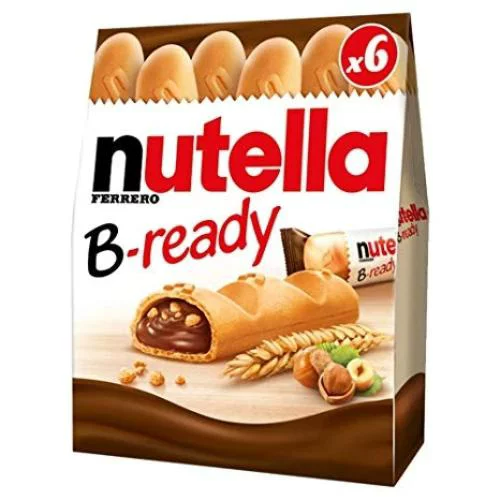 Nutella B-ready Wafer filled with Nutella – Exotic Snack Guys Texas