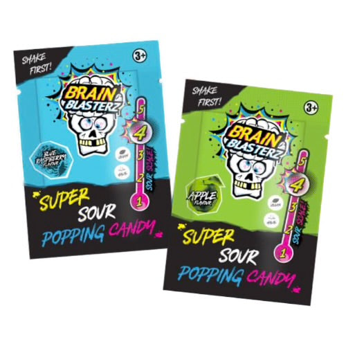 Brain Blasterz Popping Candy – Exotic Snack Guys CS