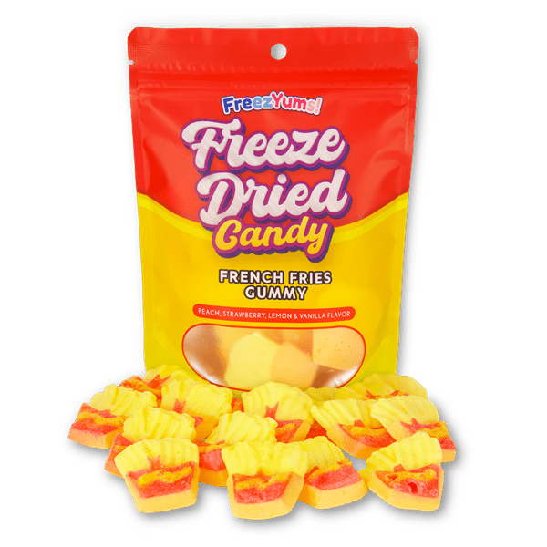 Freeze Dried Candy French Fries Gummy – Exotic Snack Guys Dallas