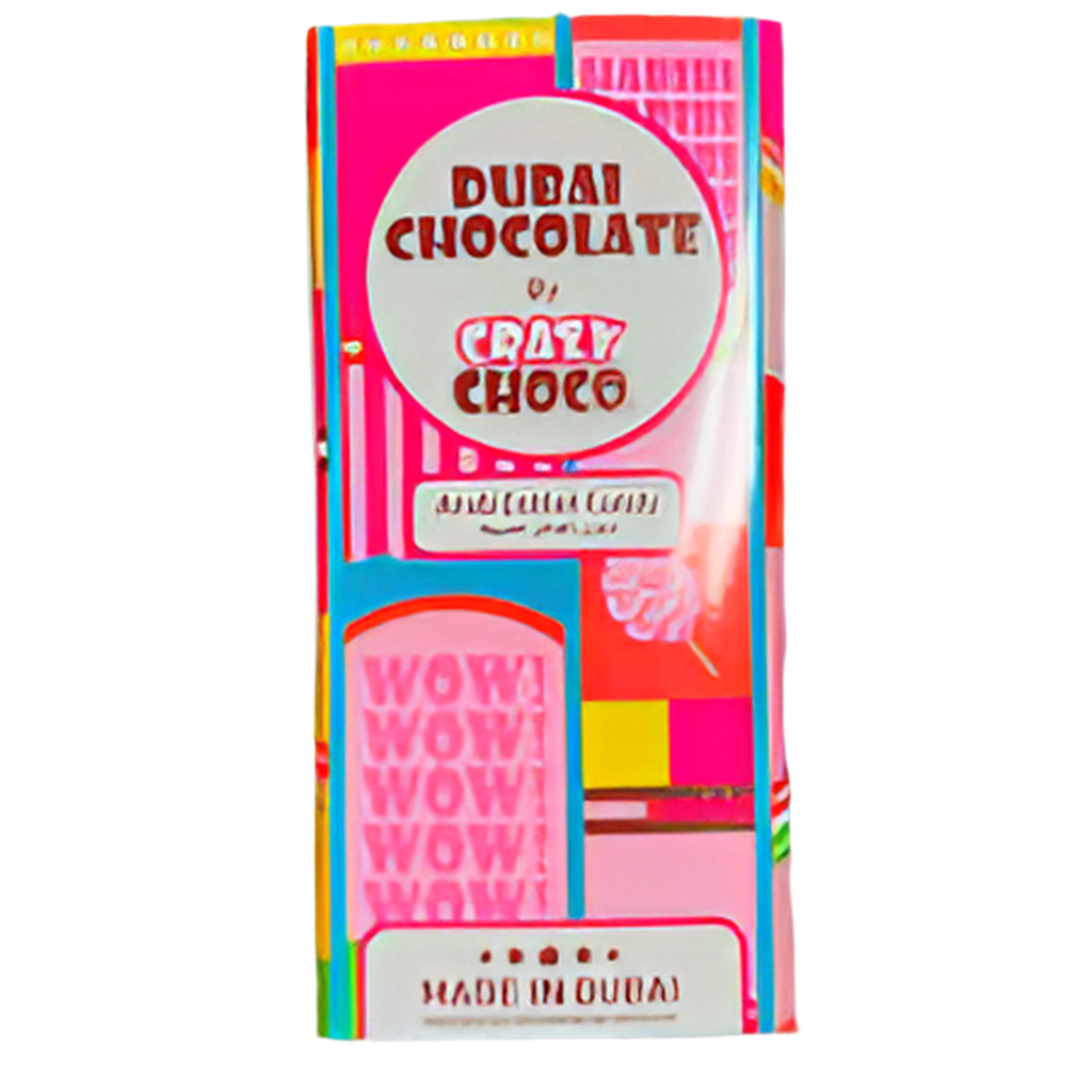 Dubai Chocolate by Crazy Choco Arab Cotton Candy – Exotic Snack Guys Texas