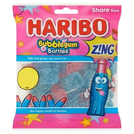 Haribo Bubblegum Bottles – Exotic Snack Guys Dallas