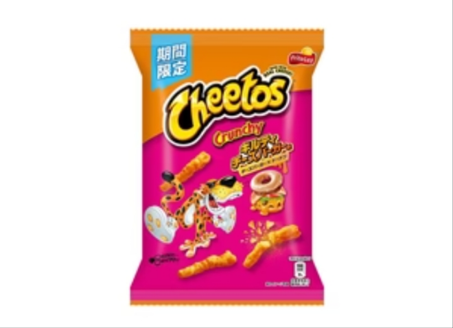 Cheetos glazed donut cheeseburger – Exotic Snack Guys Dallas