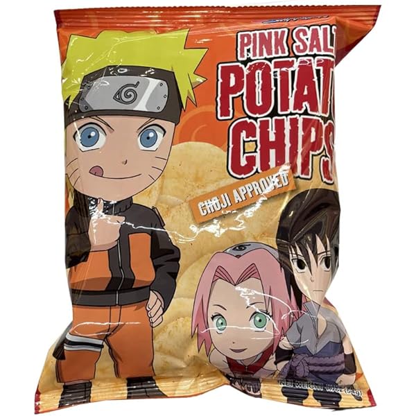 Naruto Pink Salted Potato Chips – Exotic Snack Guys Dallas