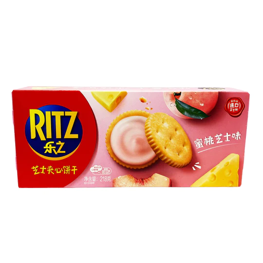 Mondelez Ritz Biscuit - Peach & Cheese Flavor – Exotic Snack Guys Texas