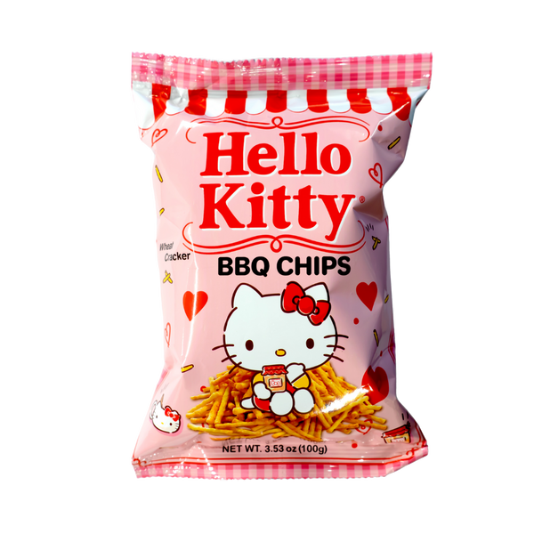 Hello Kitty Wheat Cracker BBQ Chips – Exotic Snack Guys CS