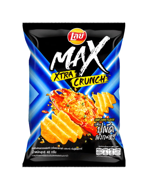 Lays Max Xtra Crunch Crab Curry – Exotic Snack Guys Dallas
