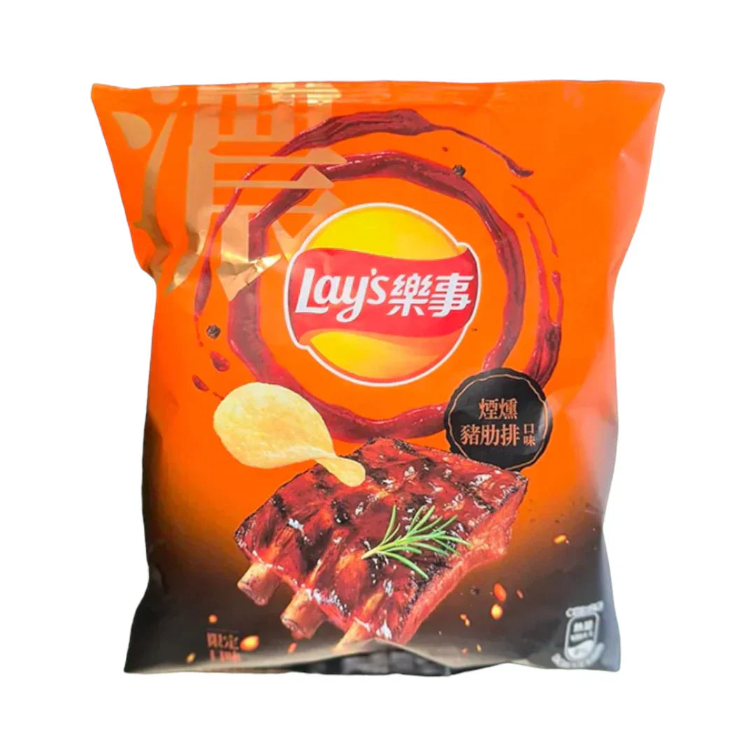 Lays Smoked Pork Ribs Flavor – Exotic Snack Guys Dallas