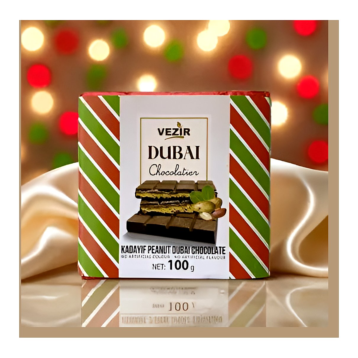 Peanut Praline Dubai Chocolate Bar – Exotic Snack Guys Texas