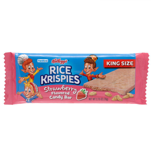 Kellogg's Rice Krispies Strawberry Candy Bar – Exotic Snack Guys Dallas
