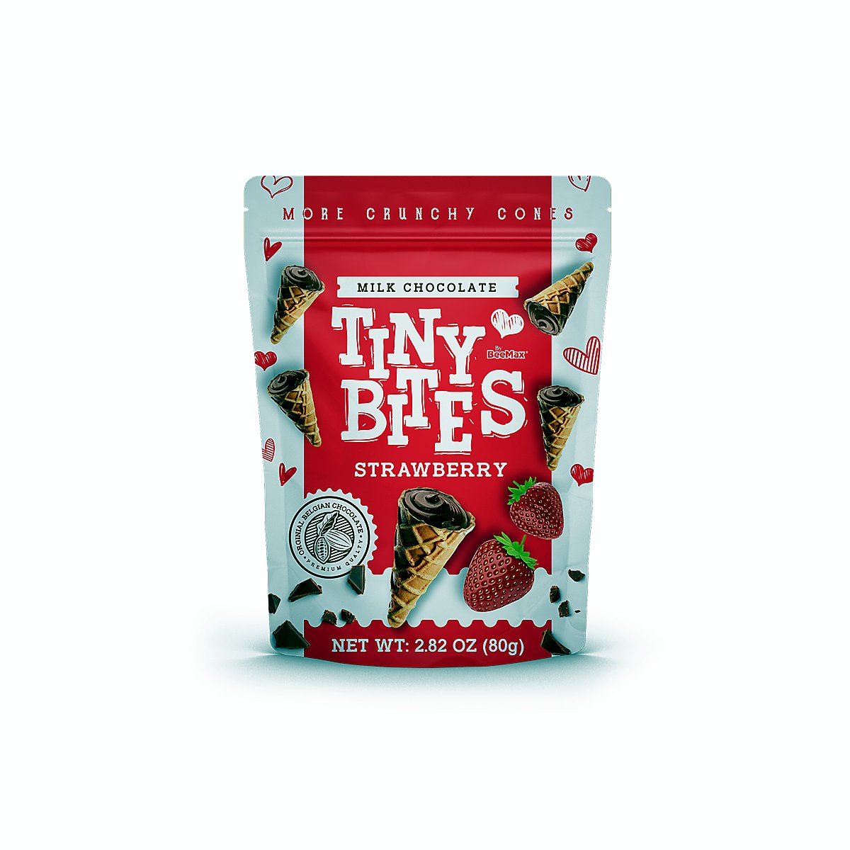 Tiny Bites Waffle Cones - Strawberry – Exotic Snack Guys Texas