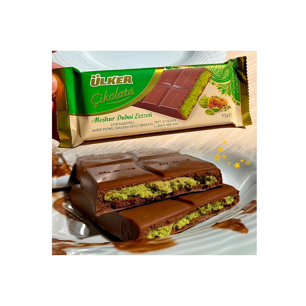 ULKER Dubai Chocolate – Exotic Snack Guys Texas